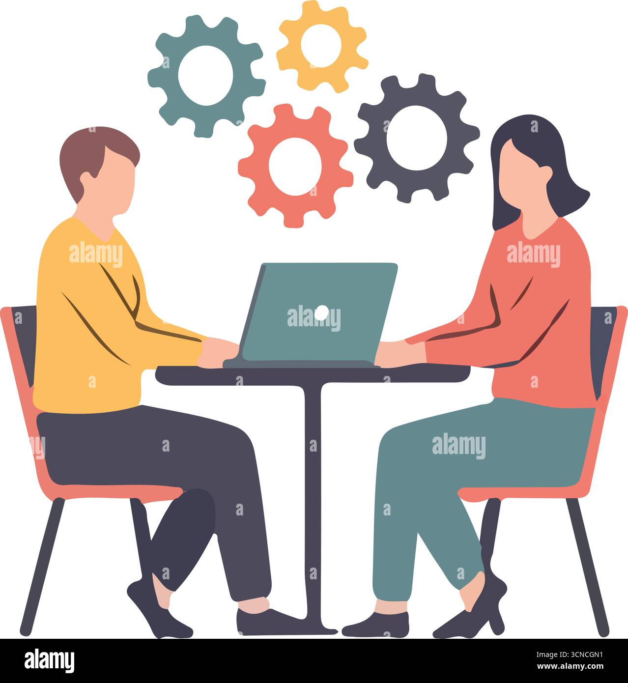 Task management illustrations Stock Vector Images - Alamy