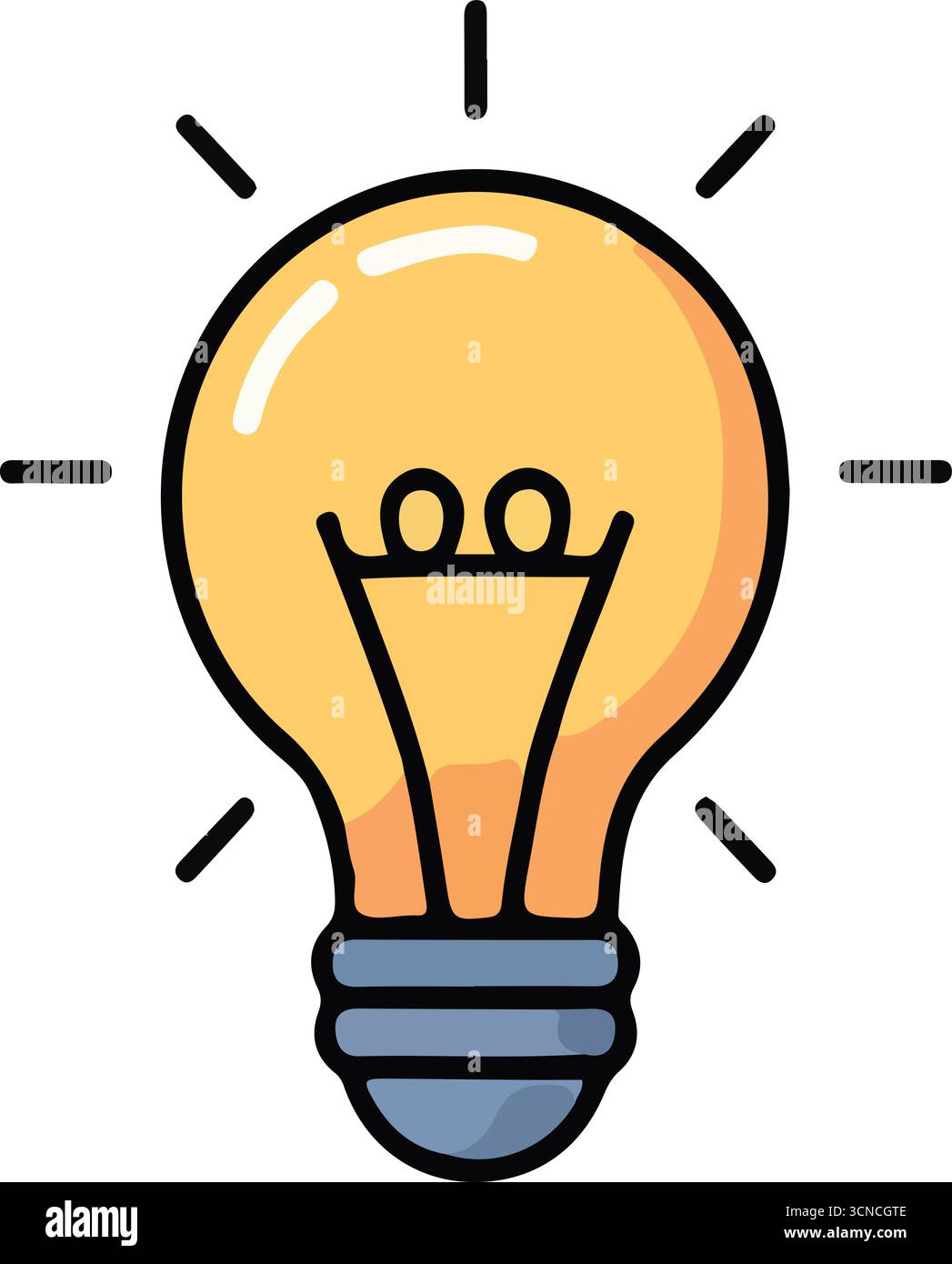 Solving problem icon light Stock Vector Images - Alamy