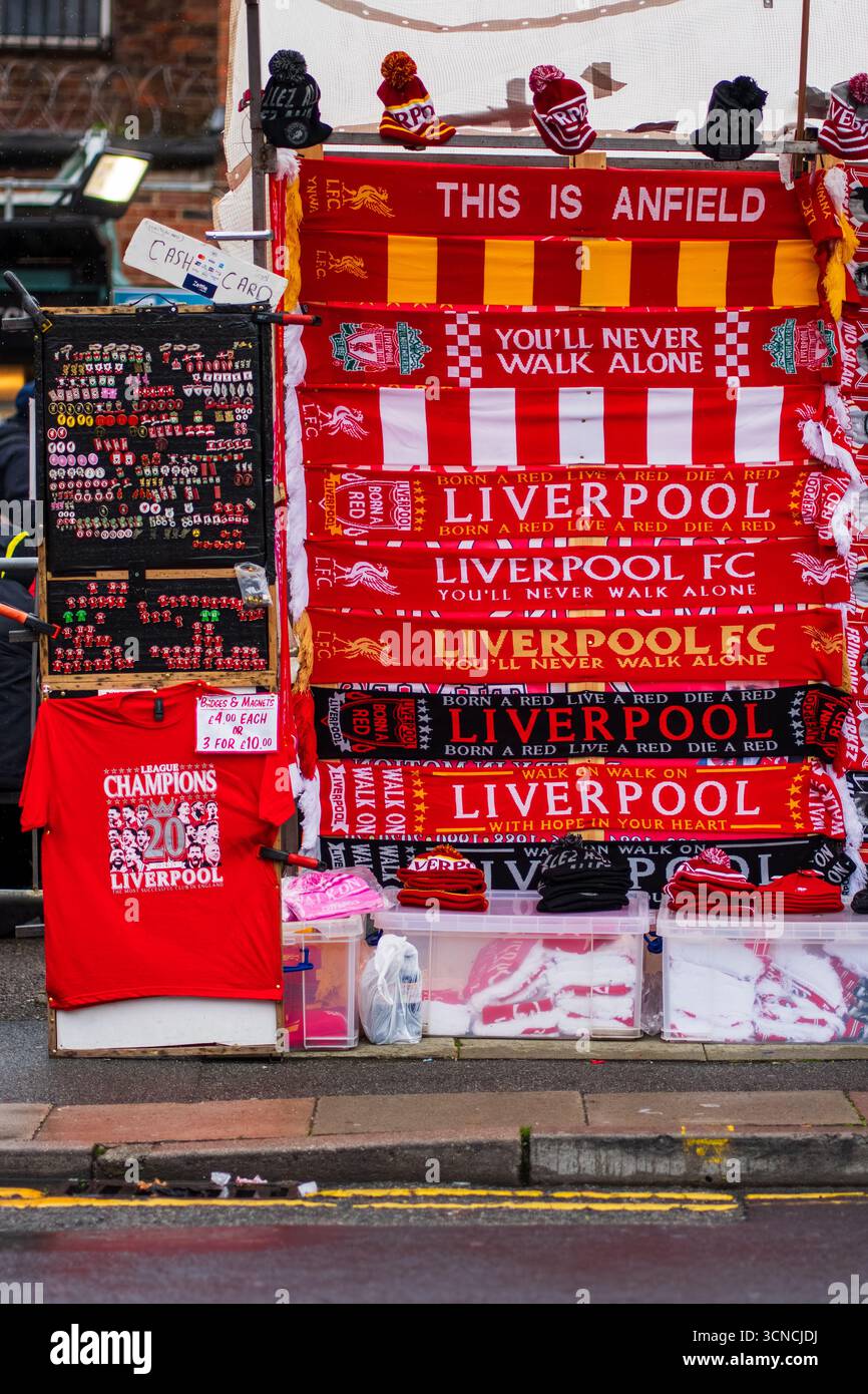 LIVERPOOL, ENGLAND - September 20th 2025. A general view outside ...