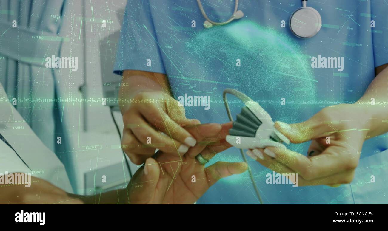 Positioning nurse in scrubs hi-res stock photography and images - Alamy