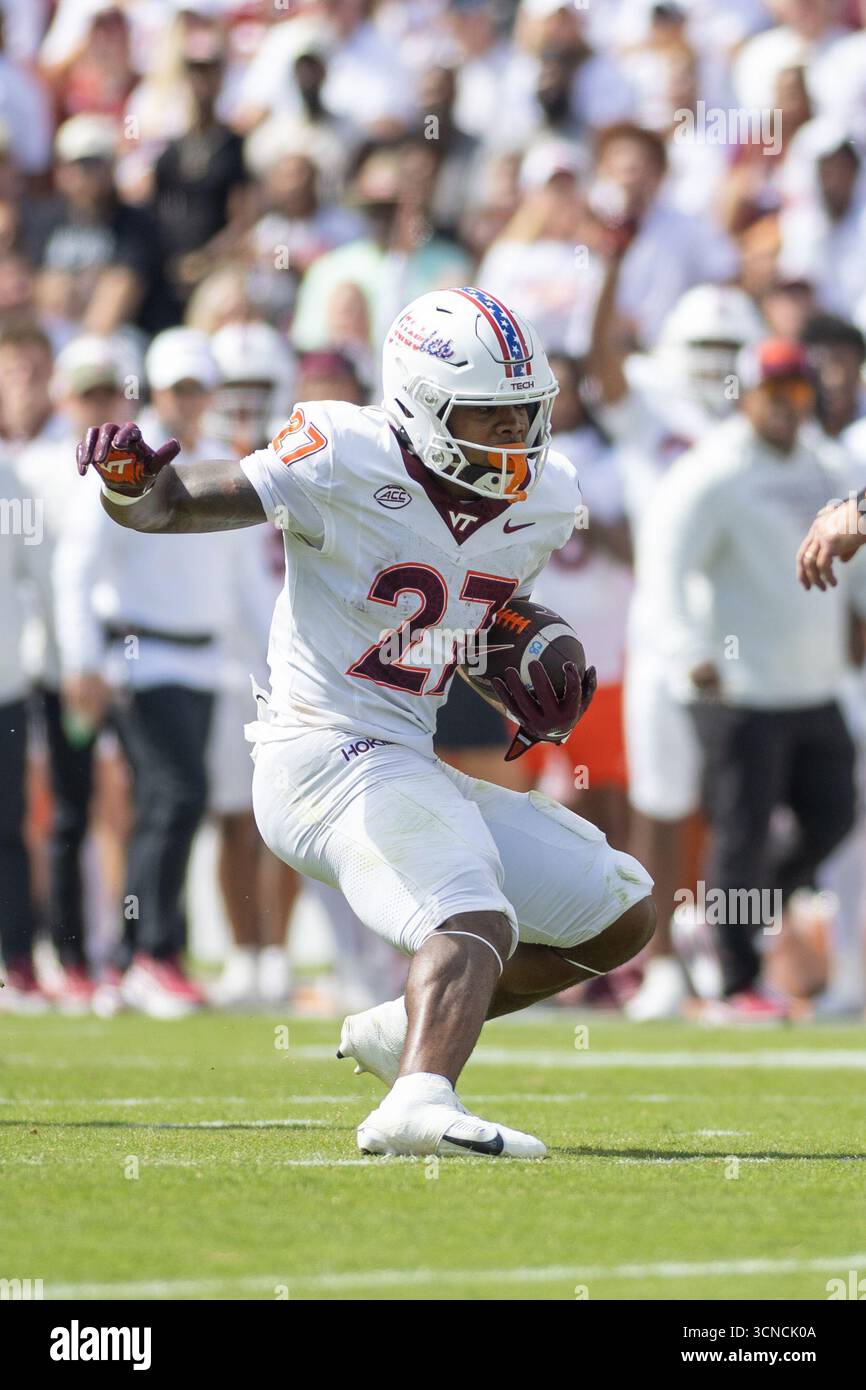 September 20, 2025: Virginia Tech Hokies running back Marcellous ...