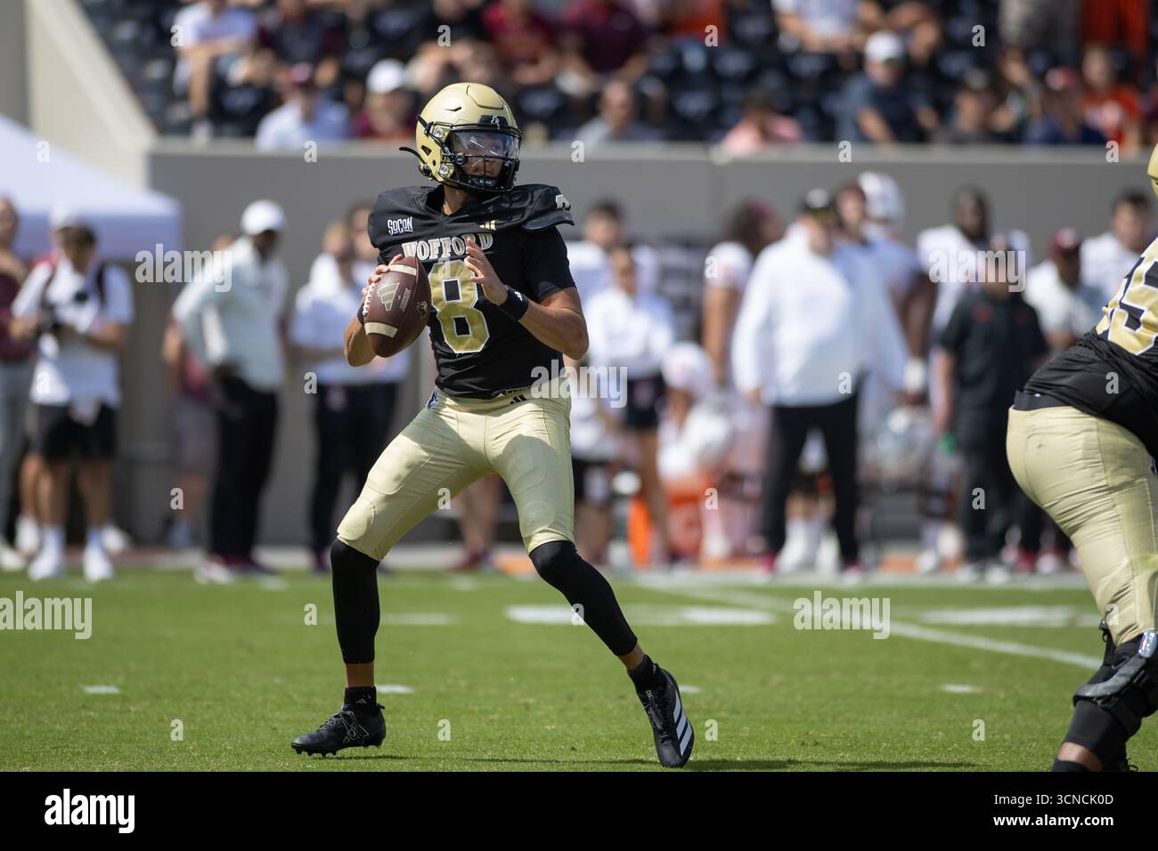 Wofford quarterback jayden whitaker 8 hi-res stock photography and ...
