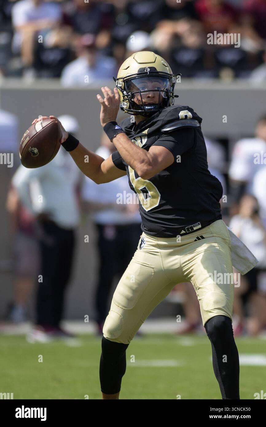 Wofford quarterback jayden whitaker 8 hi-res stock photography and ...