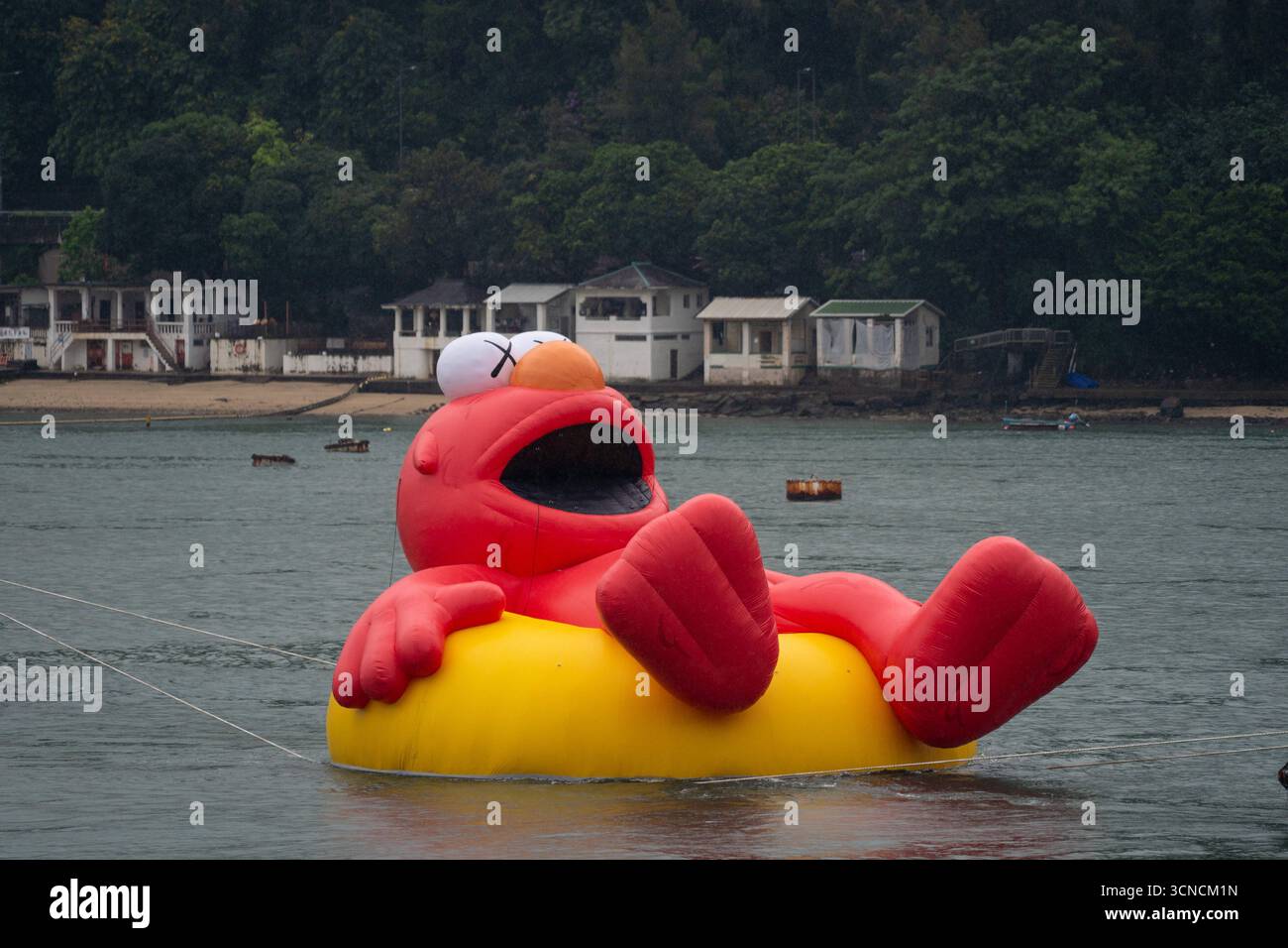 Hong Kong Water Parade at Victoria Harbor Media Event A general view ...