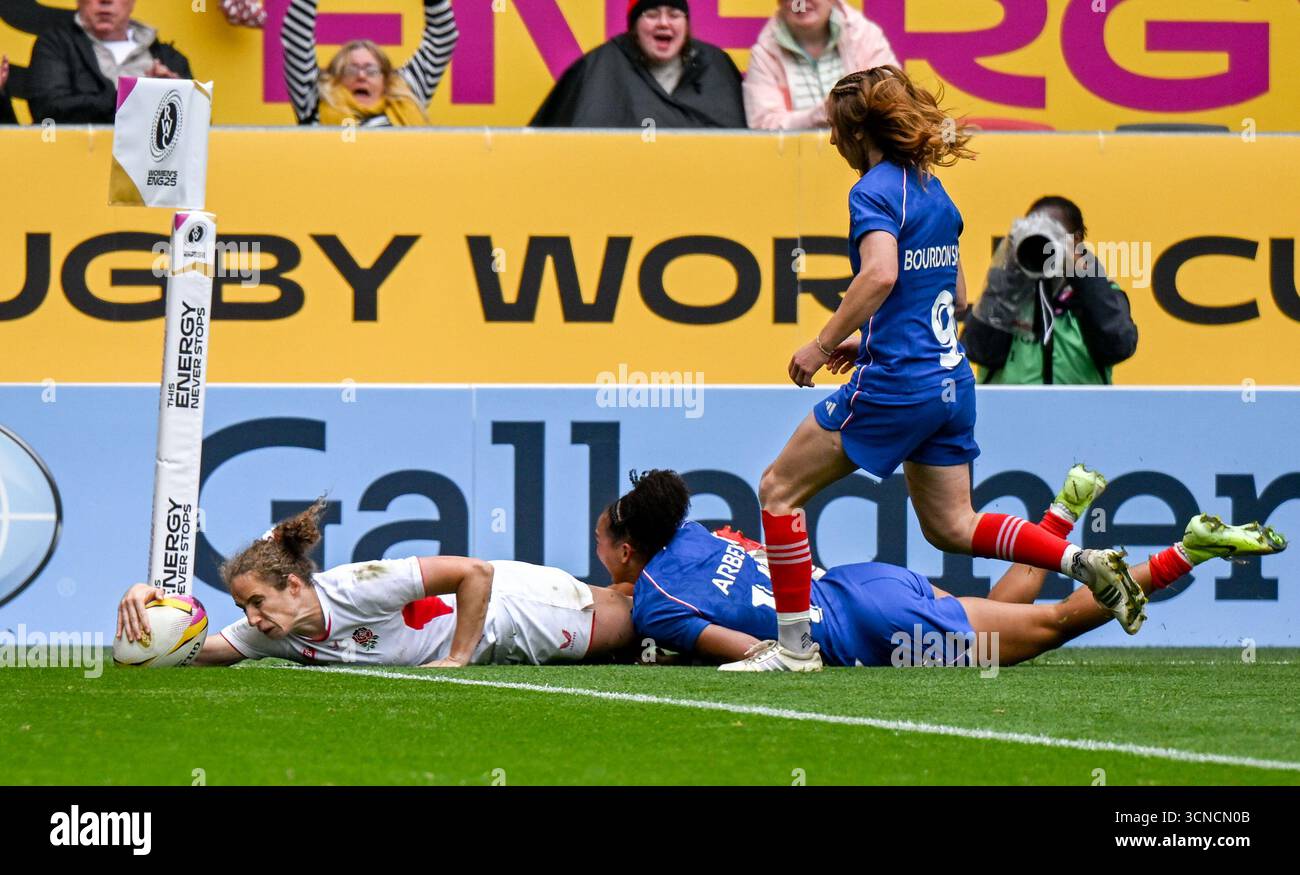 20th September 2025; Ashton Gate, Bristol, England; Womens Rugby World ...
