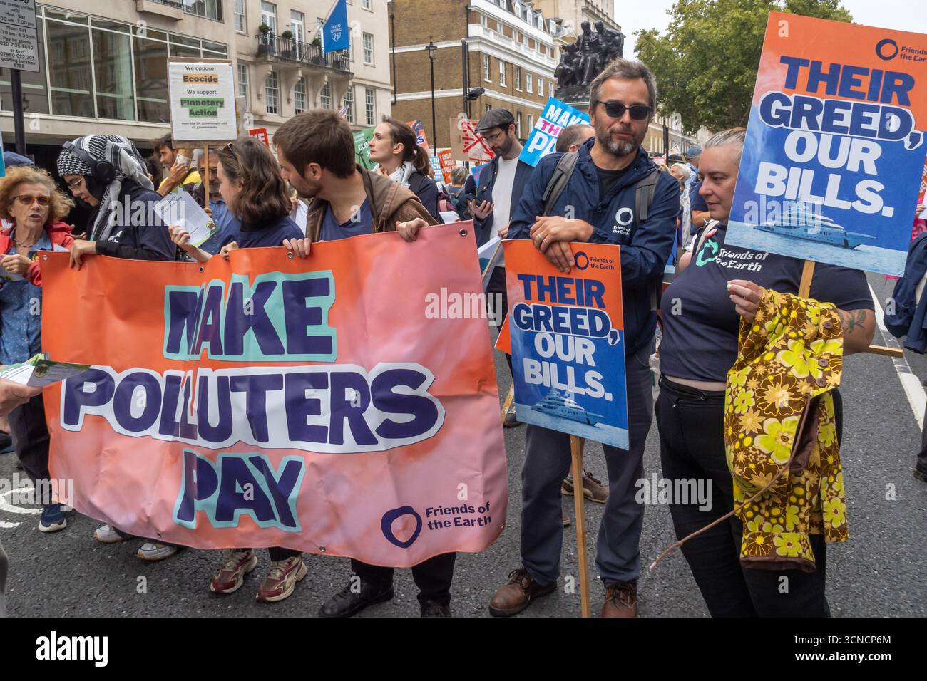 London, UK. 20 Sept 2025. Their Greed, Our Bills. Thousands came to the ...