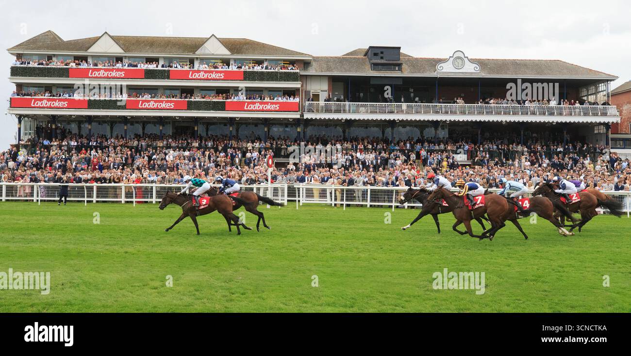 Catching The Moon ridden by jockey Oisin Orr wins The Ladbrokes Ayr ...