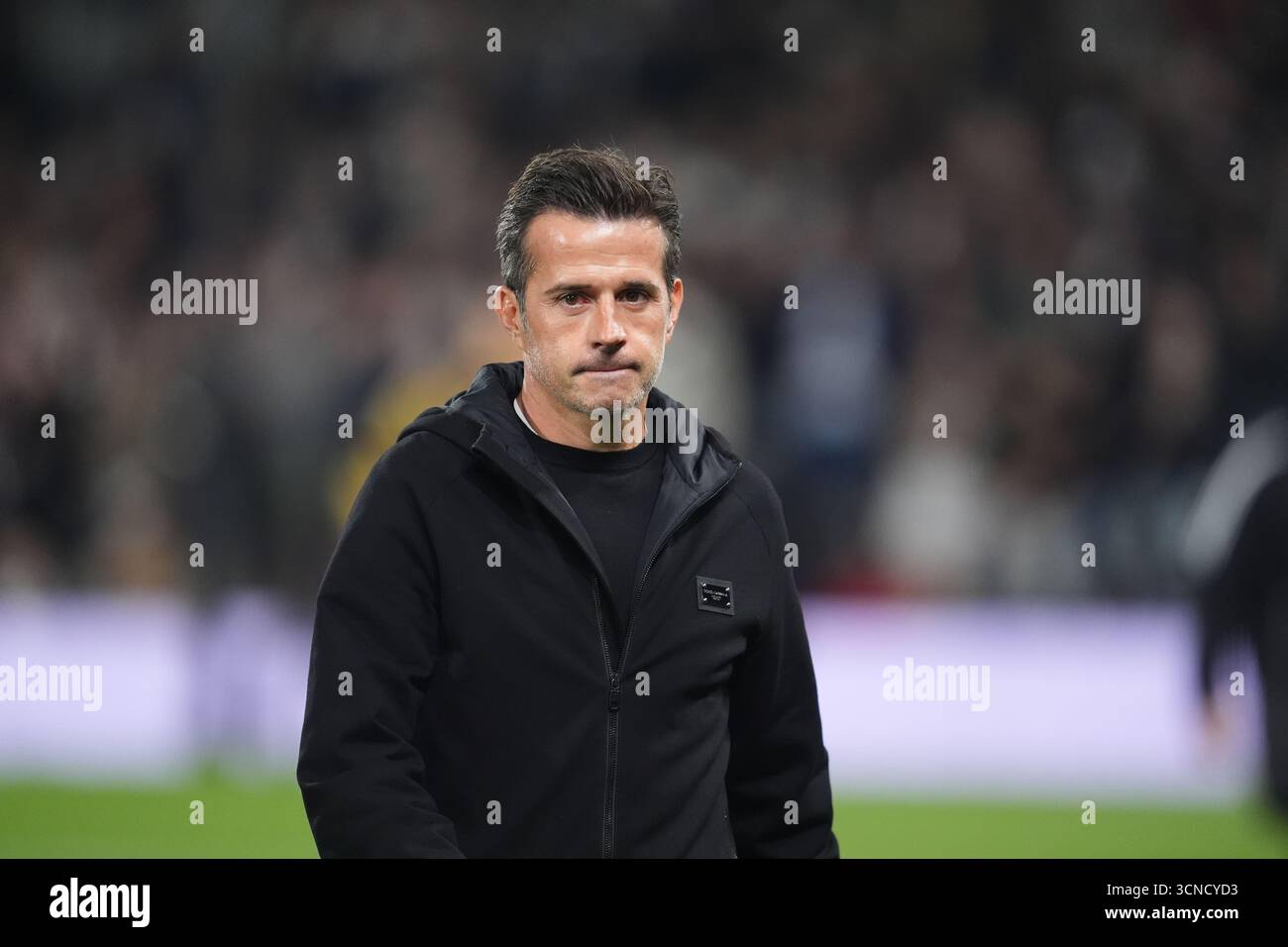 Fulham manager Marco Silva during the Premier League match at Craven ...