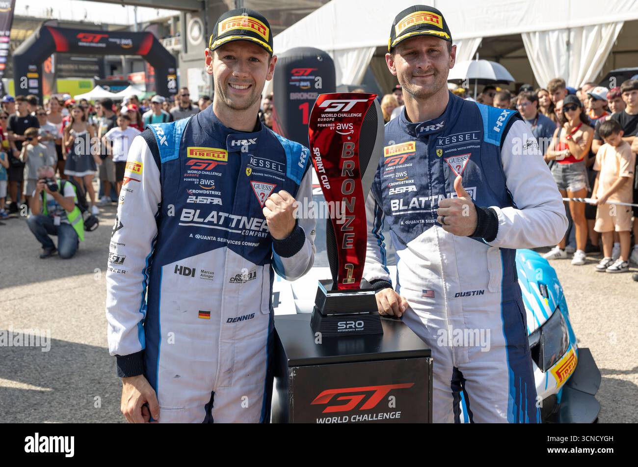 74 MARSCHALL Dennis, BLATTNER Dustin, Kessel Racing, Ferrari 296 GT3 ...