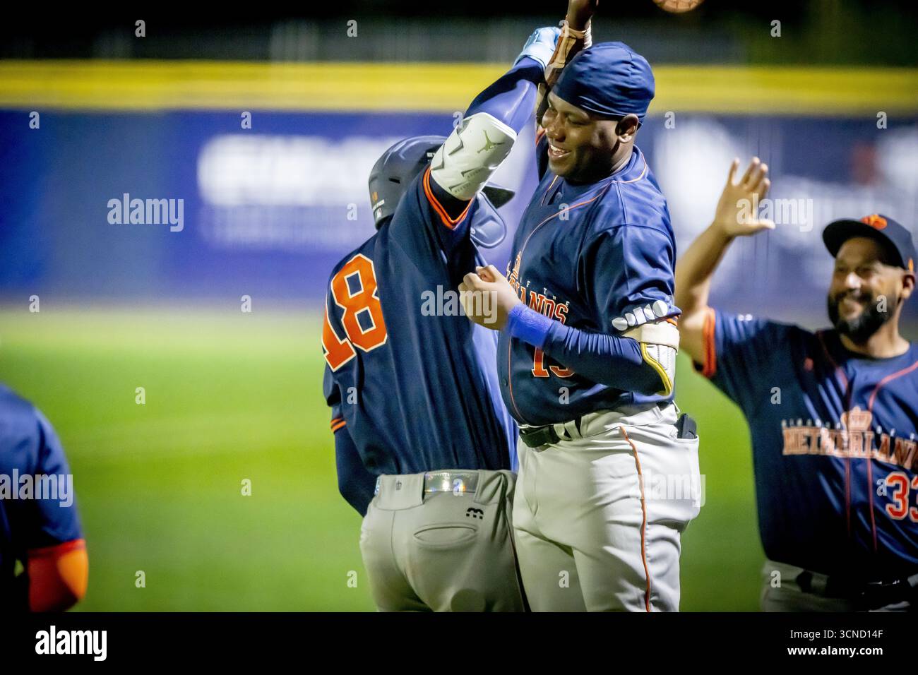 ROTTERDAM - Dutch baseball player Didi GREGORIUS in action against ...