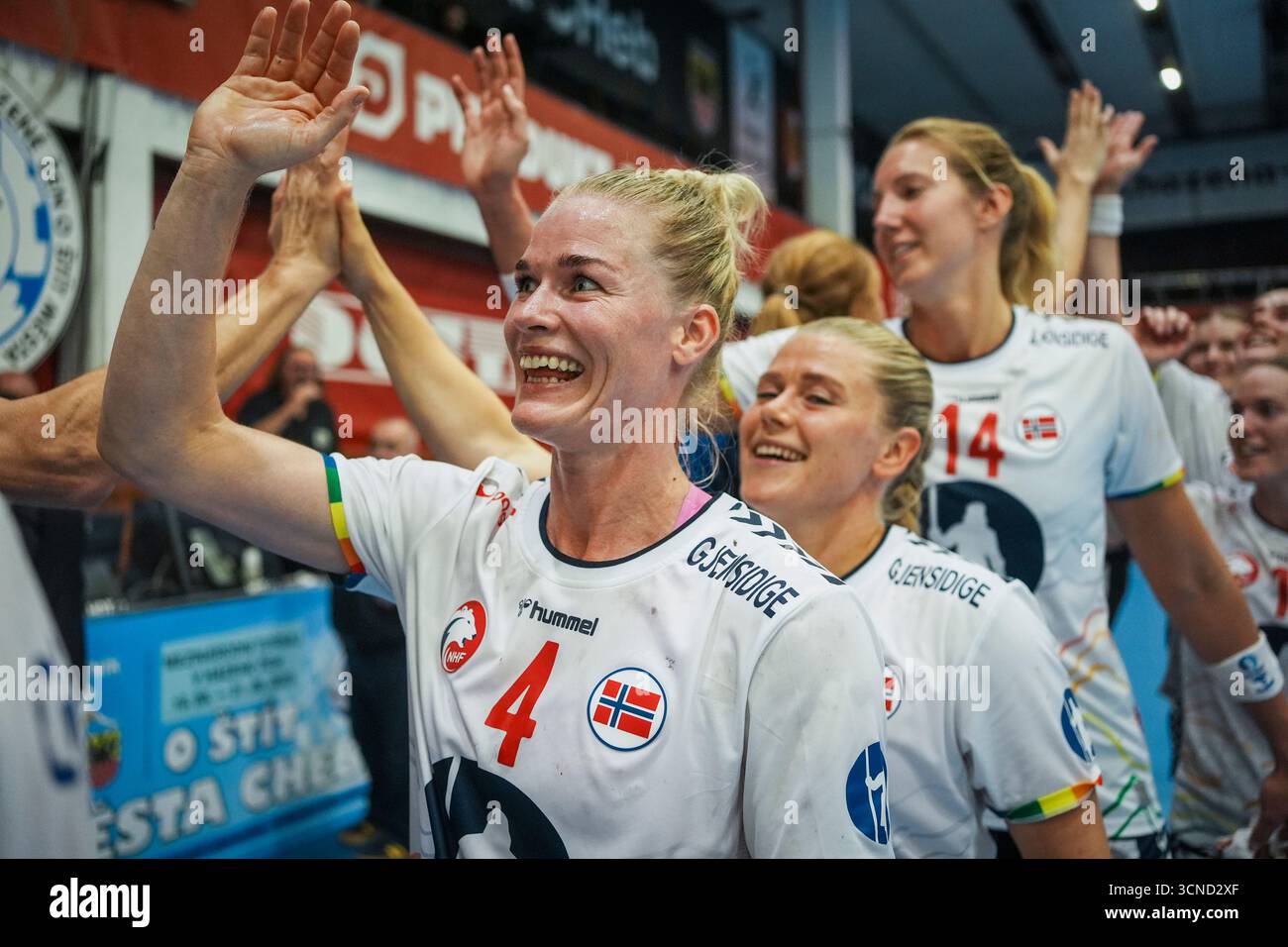 Cheb, Czech Republic 20250920. the friendly match in women's handball ...