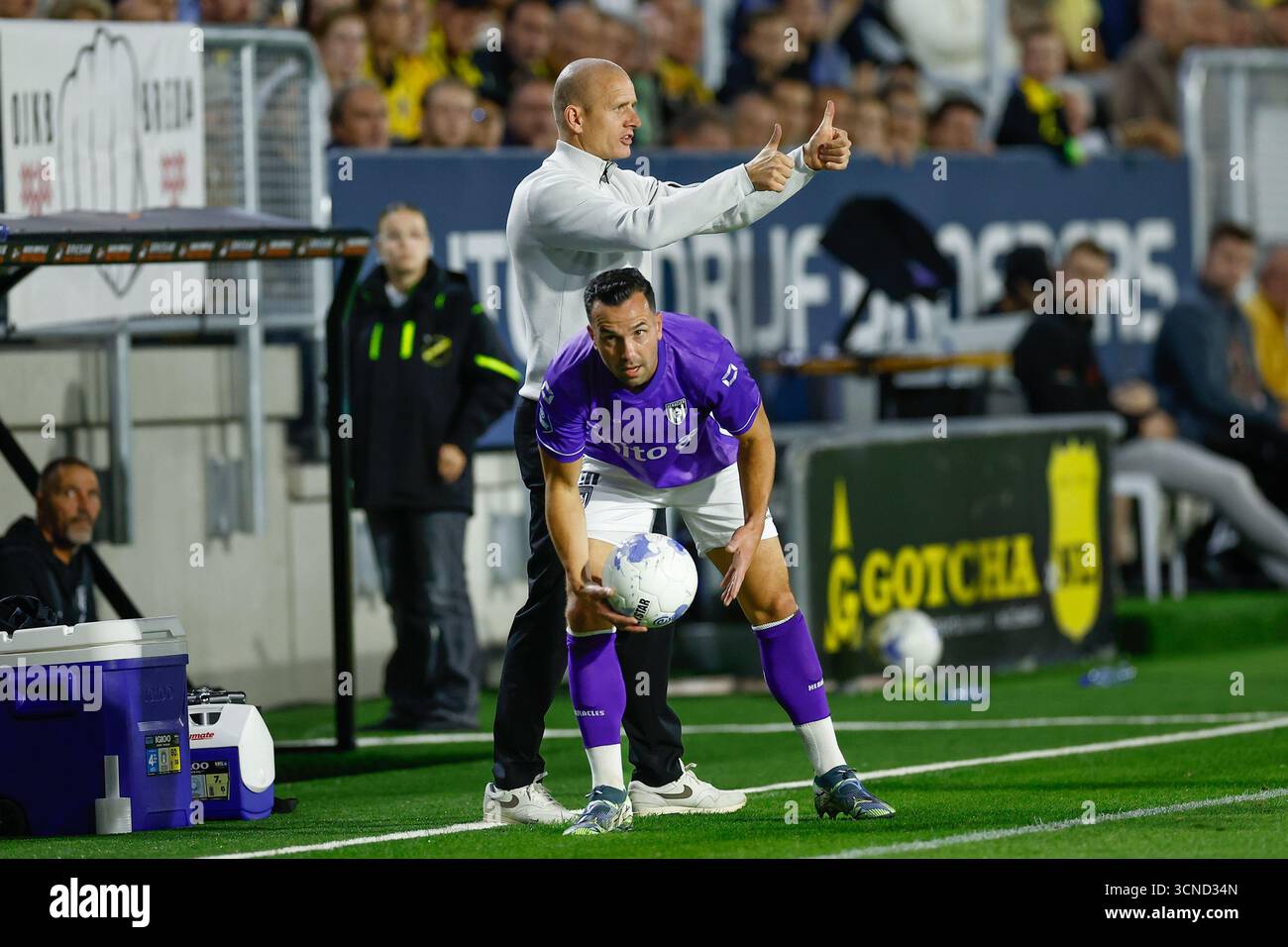 BREDA , 20-09-2025 , Rat Verlegh stadium , season 2025 / 2026 , Dutch ...
