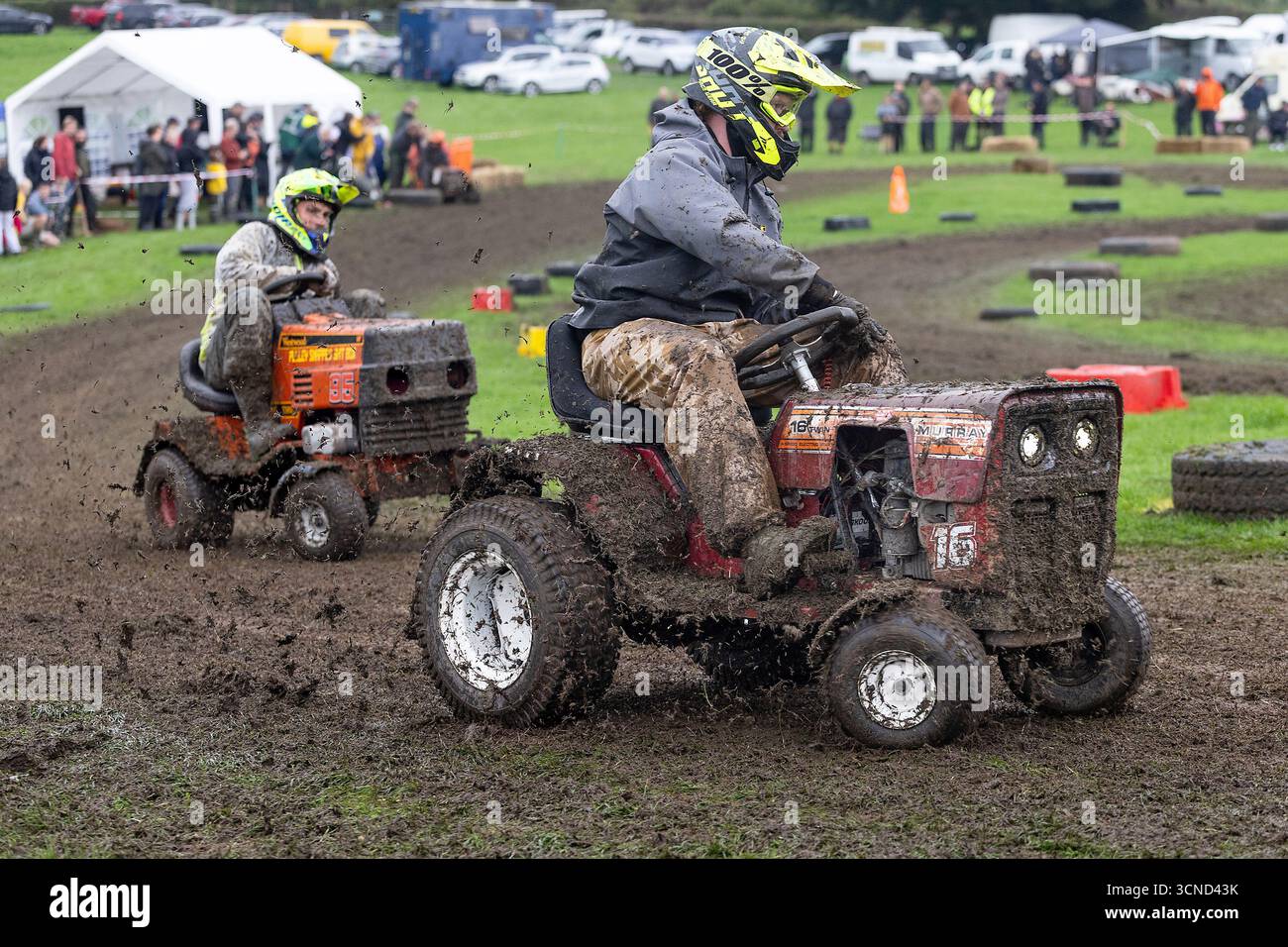 Newton Abbot, UK, 20th Sep 2025. The fastest Mowers in the west ! Lawn ...