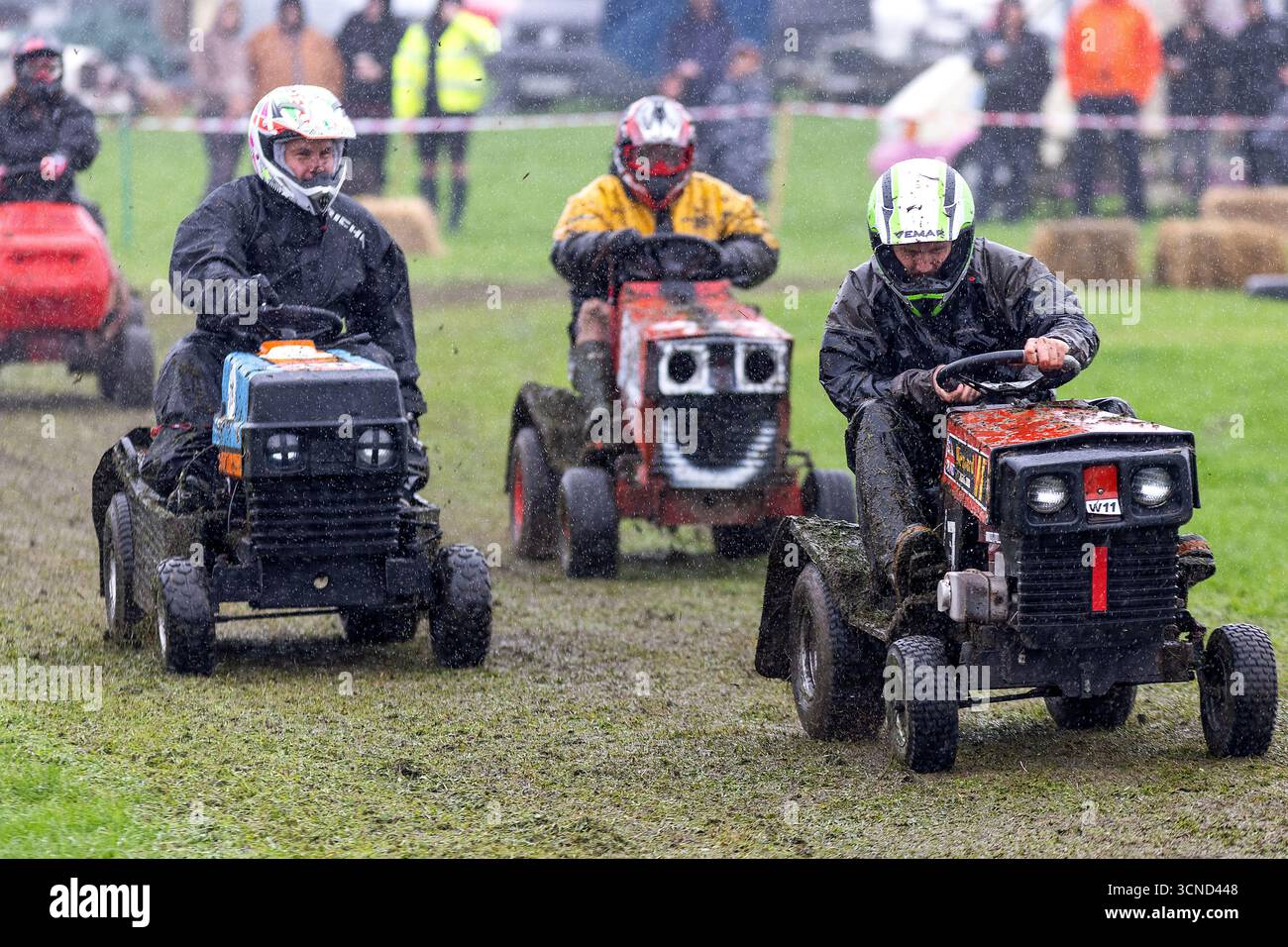 Newton Abbot, UK, 20th Sep 2025. The fastest Mowers in the west ! Lawn ...