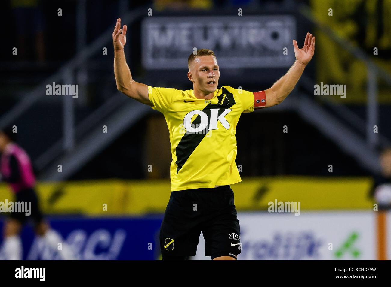 BREDA - Boy Kemper of NAC Breda celebrates after scoring the 1-1 goal ...