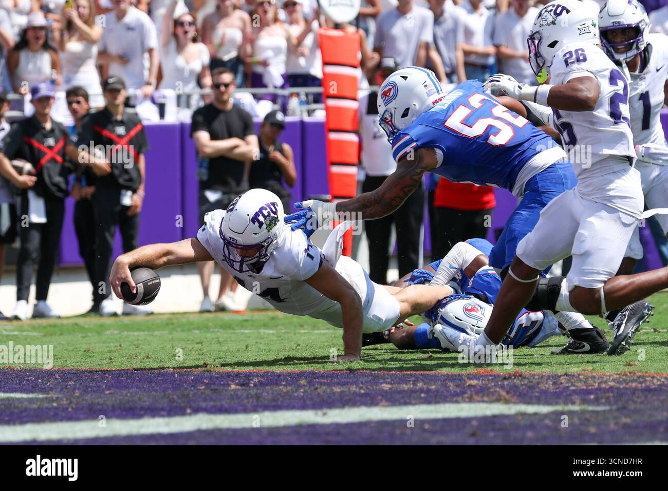 September 20, 2025: TCU Horned Frogs wide receiver Joseph Manjack IV ...
