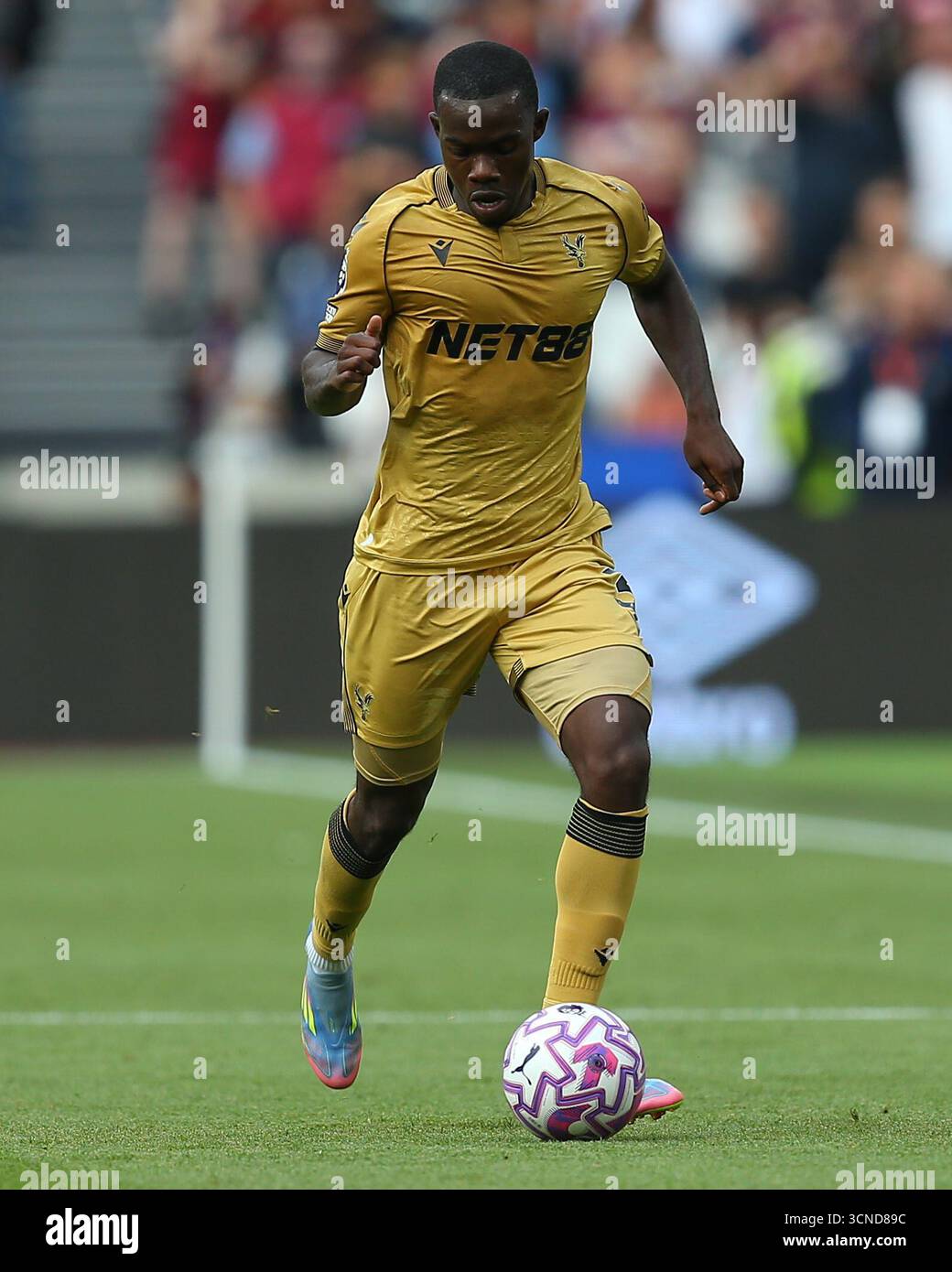 London, England, September 20 2025: Tyrick Mitchell (3 Crystal Palace ...