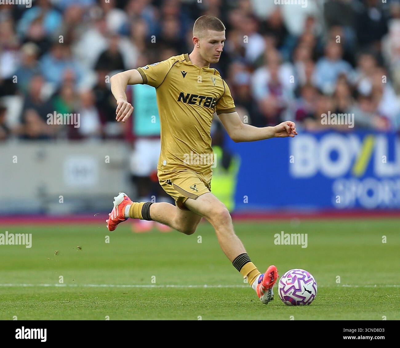 London, England, September 20 2025: Adam Wharton (20 Crystal Palace) on ...