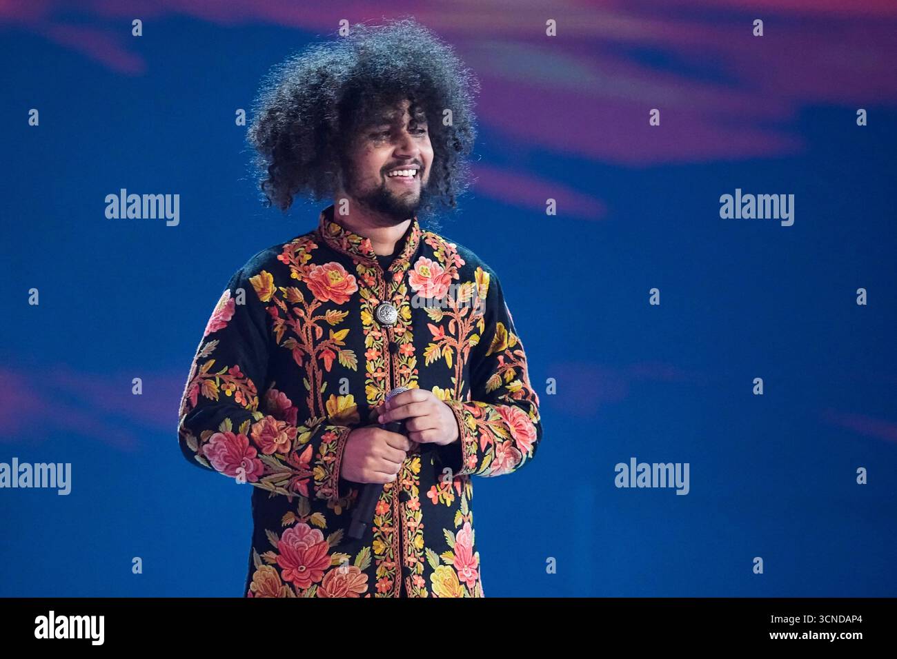 India's Rauhan Malik performs the song "Love" at the International ...