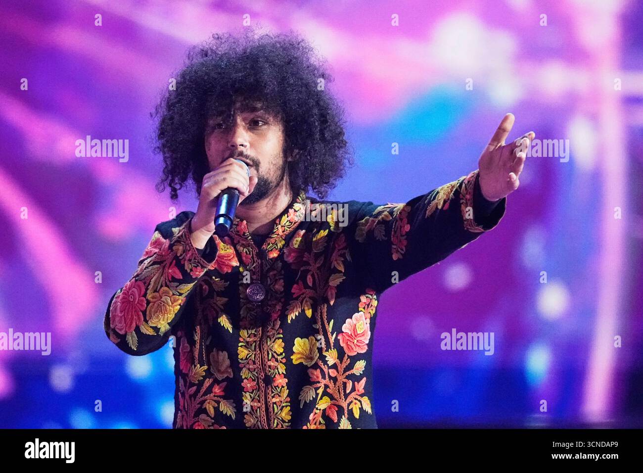India's Rauhan Malik performs the song "Love" at the International ...