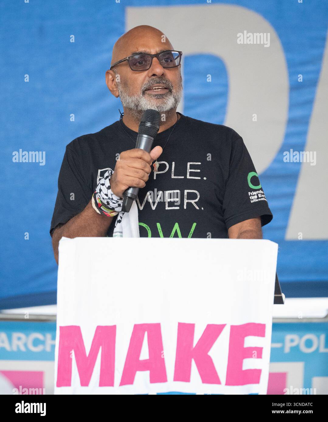 London, UK, 20 September 2025. Make Them Pay protest. Make Them Pay is ...