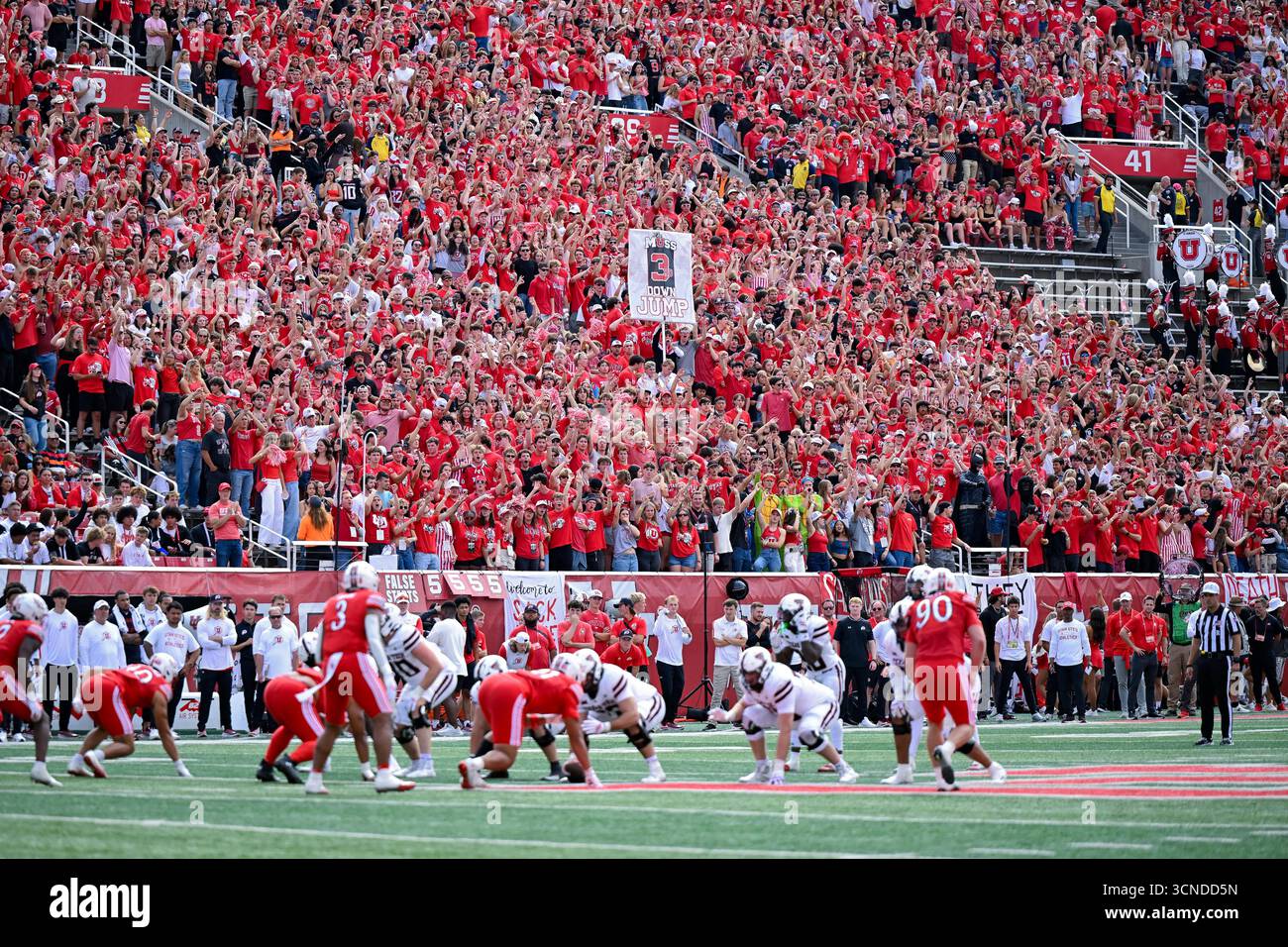 SALT LAKE CITY, UT - SEPTEMBER 20: Utah fans cheer on their defense on ...