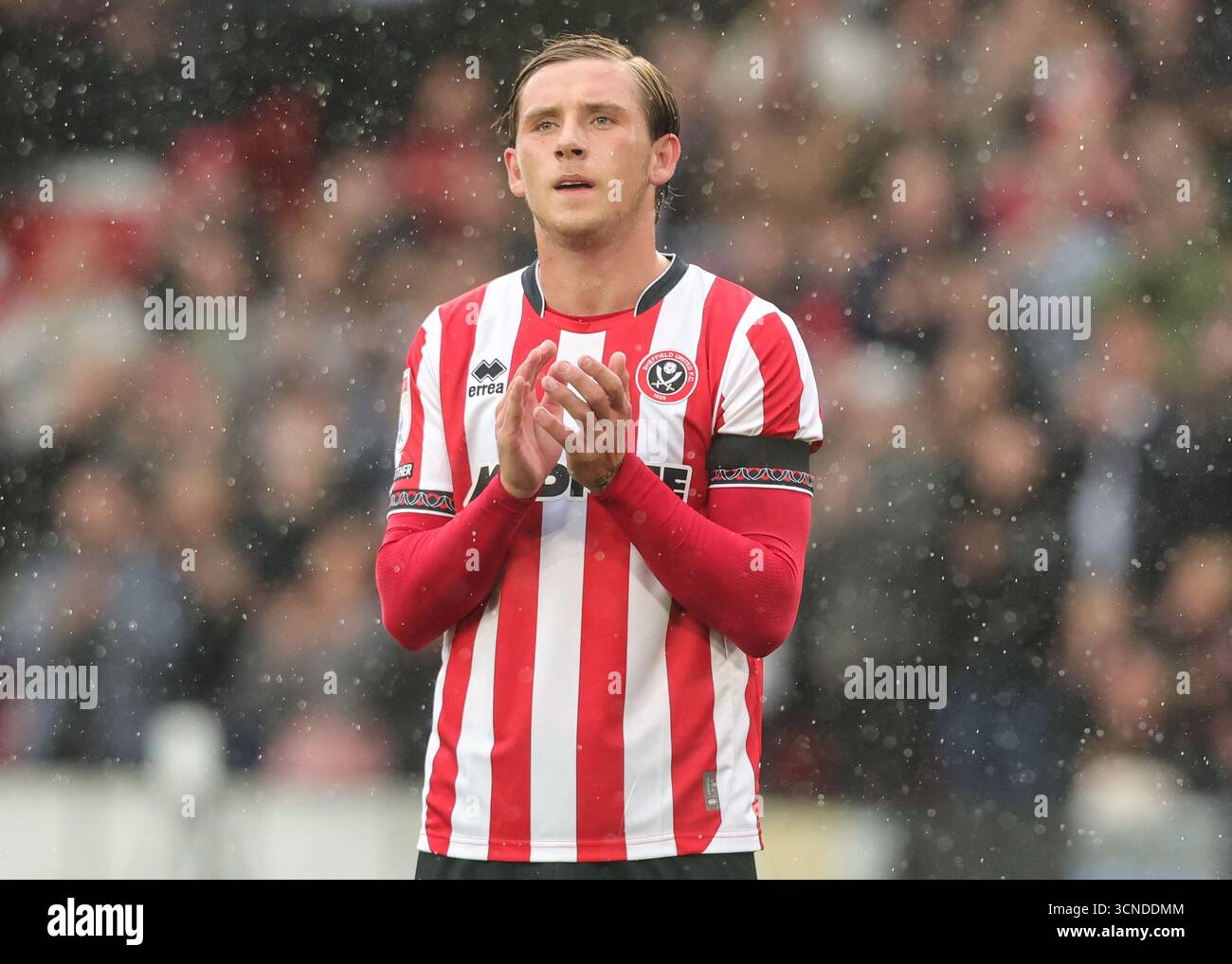 Sydie Peck of Sheffield United during the Sky Bet Championship match ...
