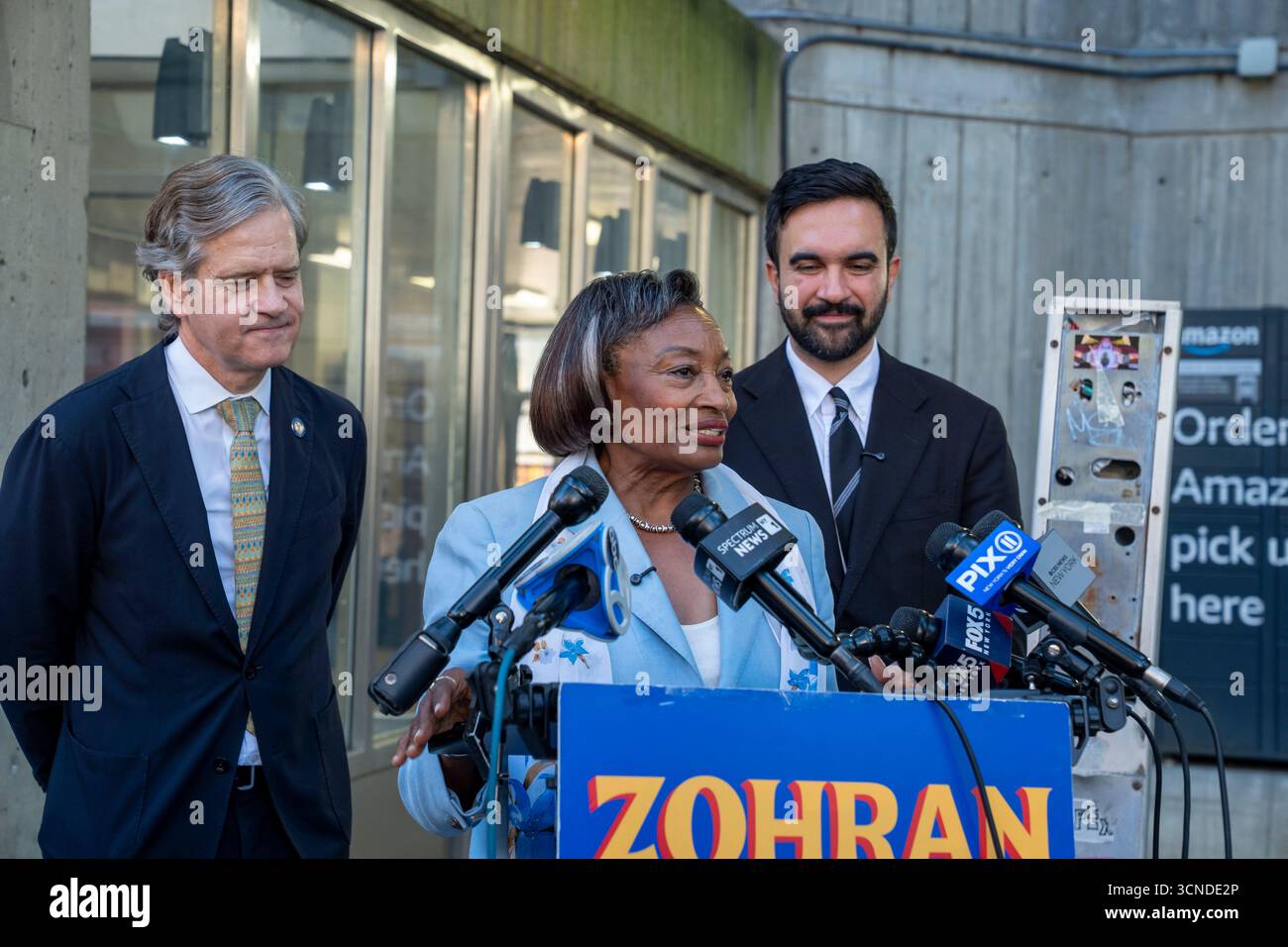 New York State Senate Majority Leader Andrea Stewart-Cousins endorses Democratic candidate ...