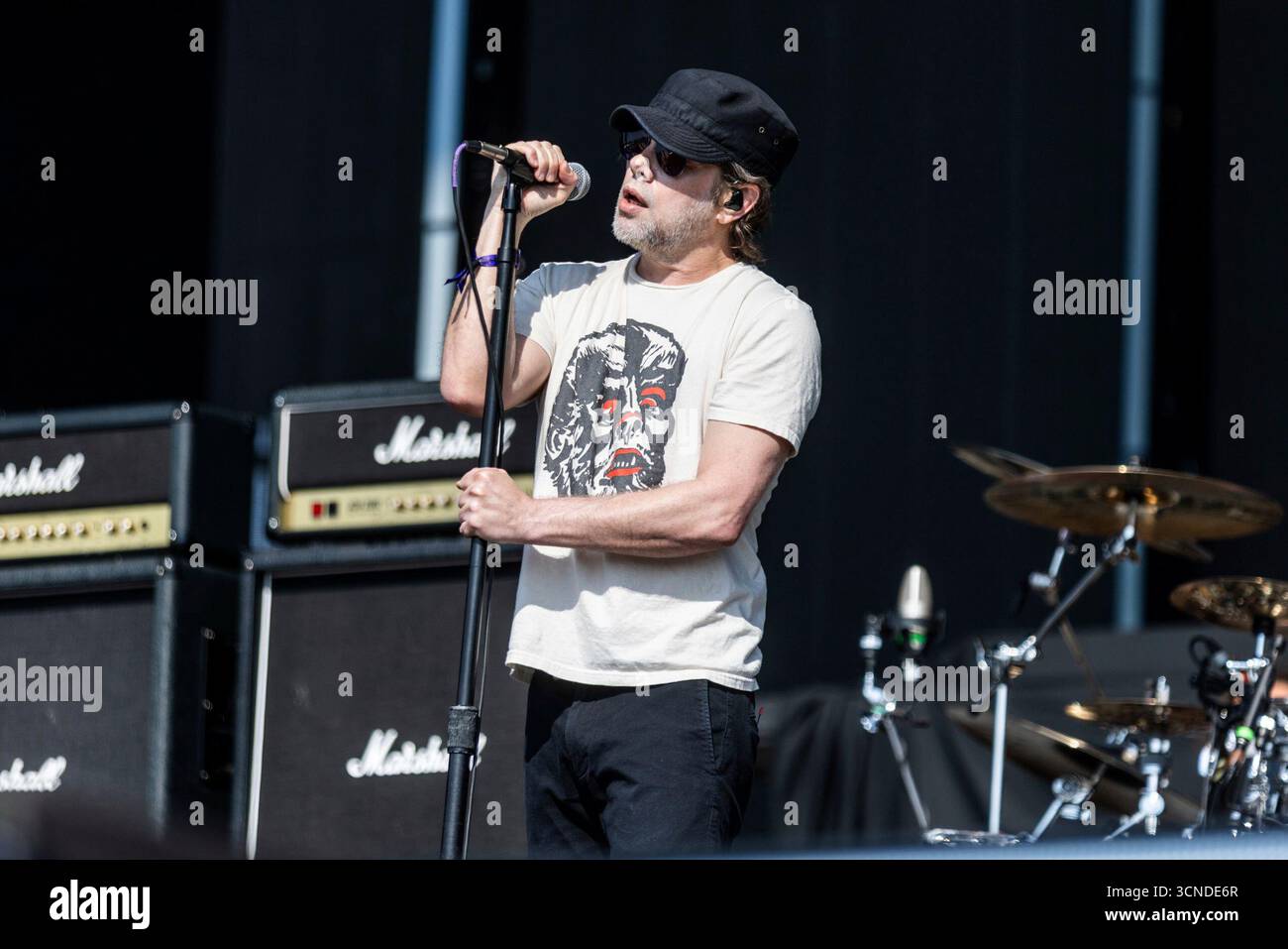 Dax Riggs of Acid Bath performs at the Louder Than Life music festival ...