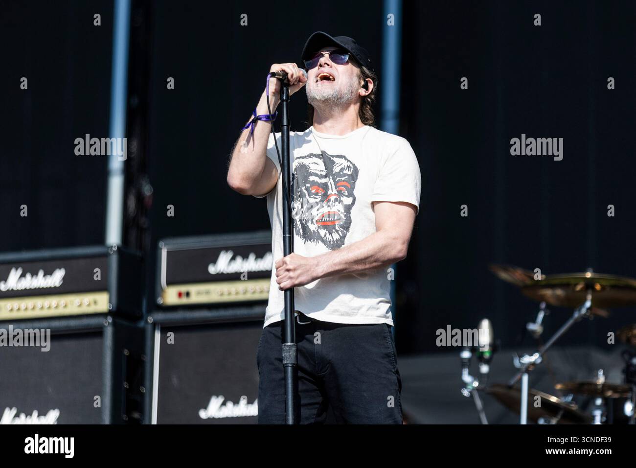 Dax Riggs of Acid Bath performs at the Louder Than Life music festival ...