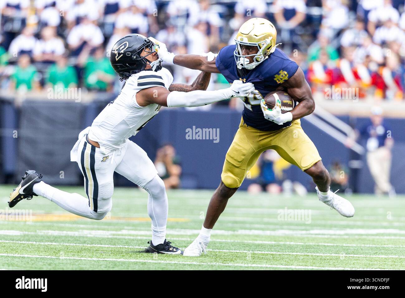 September 20, 2025: Notre Dame running back Jadarian Price (24) runs ...