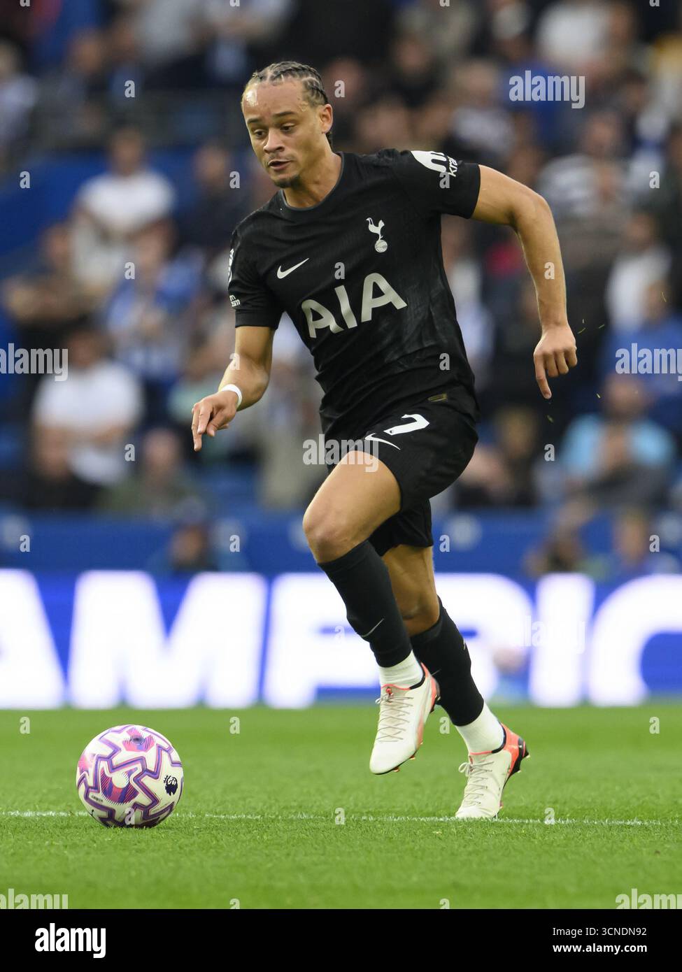 Brighton, England, September 20 2025: Tottenham Hotspur's Xavi Simons ...
