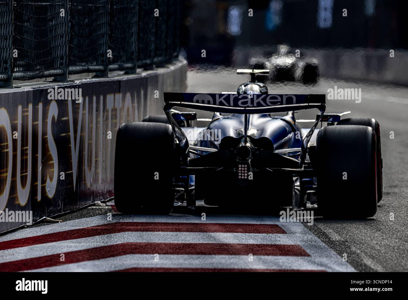 Baku, Azerbaijan, 20 Sep 2025, Alex Albon, from Thailand competes for ...