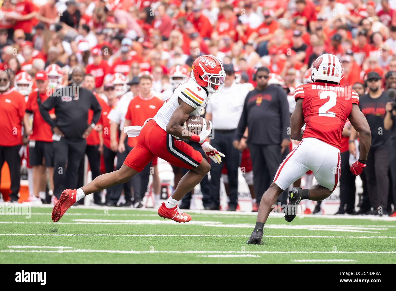 September 20, 2025: Maryland Terrapins wide receiver Shaleak Knotts (4 ...