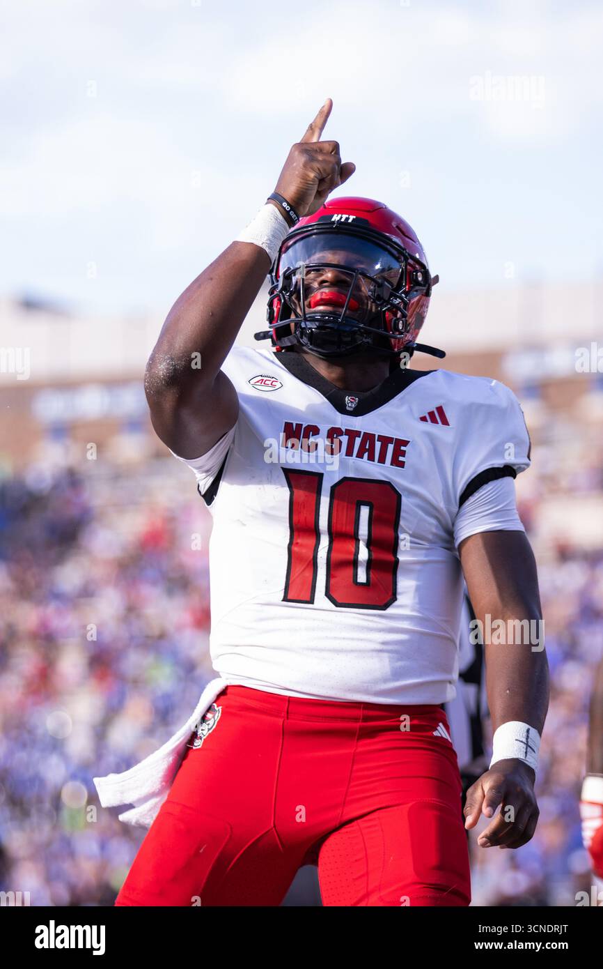 September 20, 2025: North Carolina State quarterback Will Wilson (10 ...
