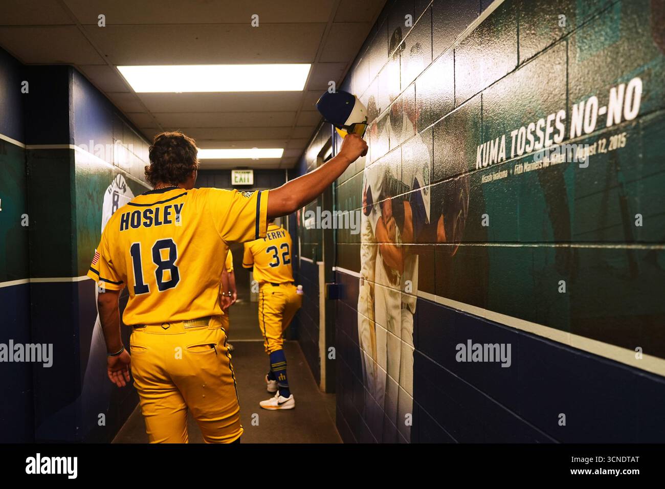 Savannah Bananas utility player Danny Hosley salutes images of Seattle ...