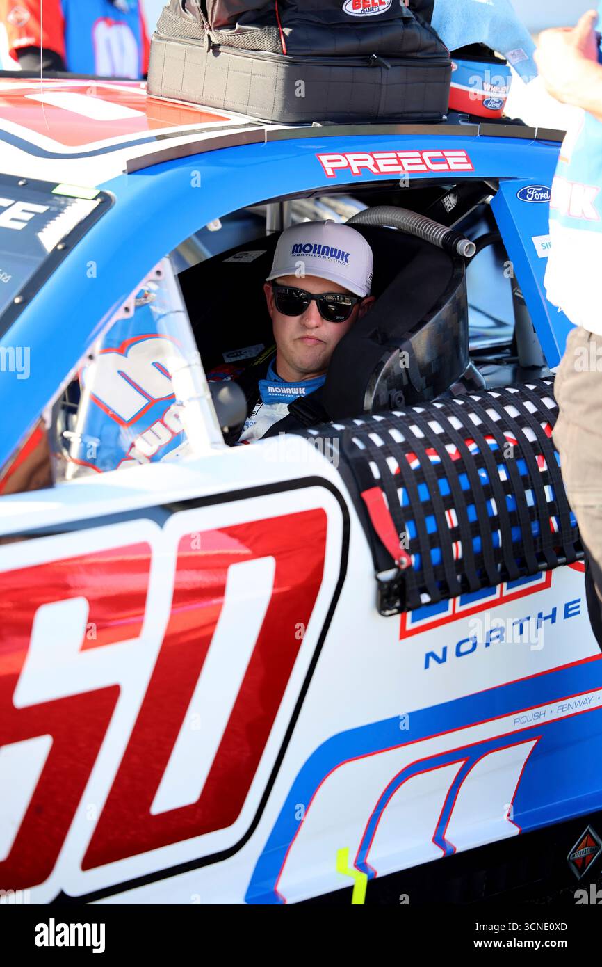 LOUDON, NH - SEPTEMBER 20: Ryan Preece (#60 RFK Racing Mohawk Northeast ...