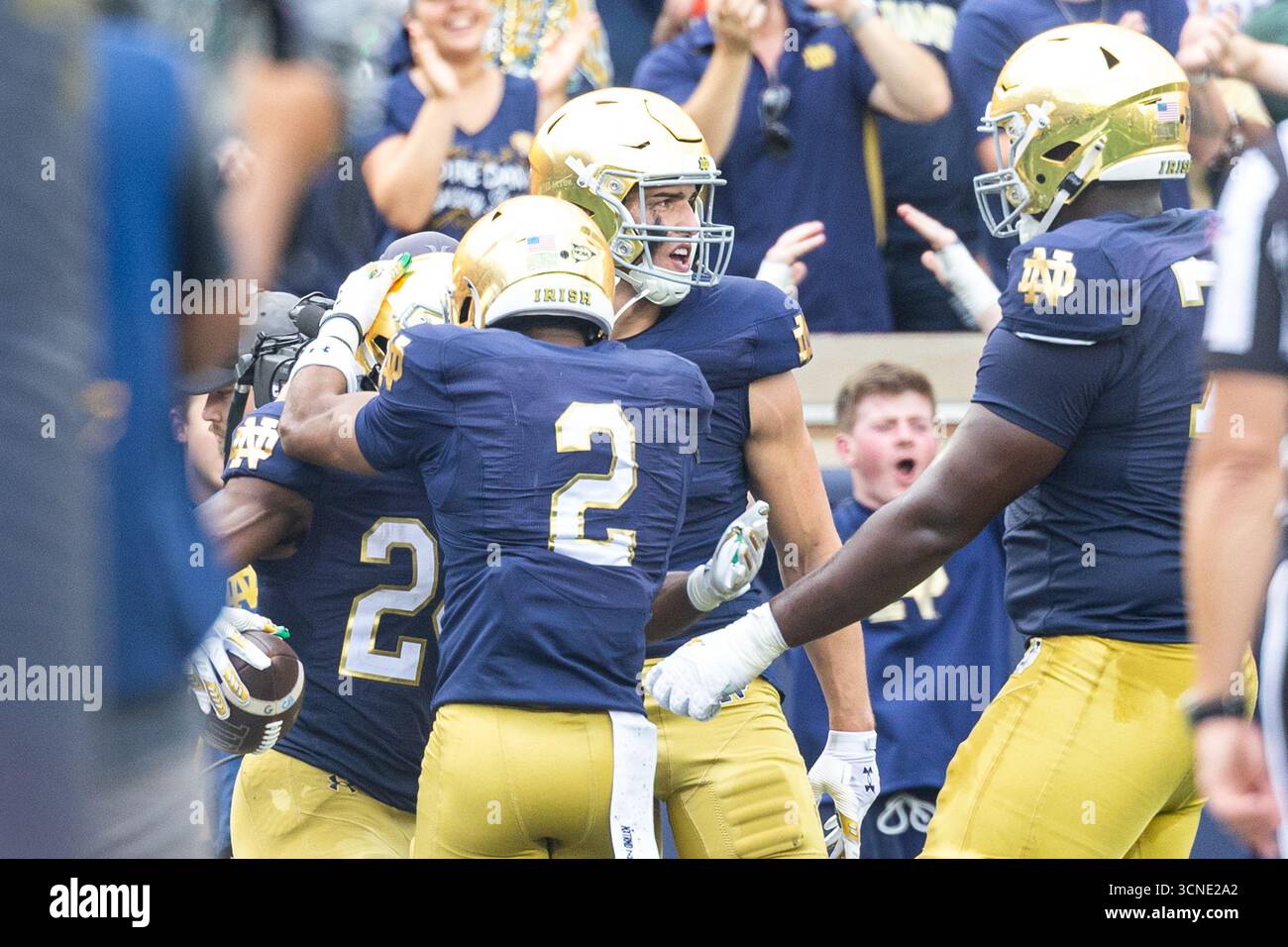 September 20, 2025: Notre Dame running back Jadarian Price (24 ...