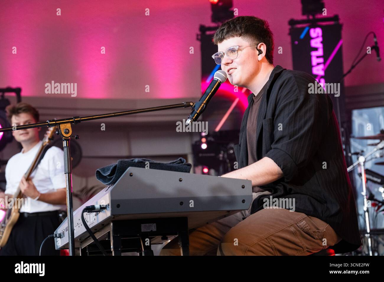 Baden-Baden, Germany, 20th September 2025 Teenage singer songwriter ...