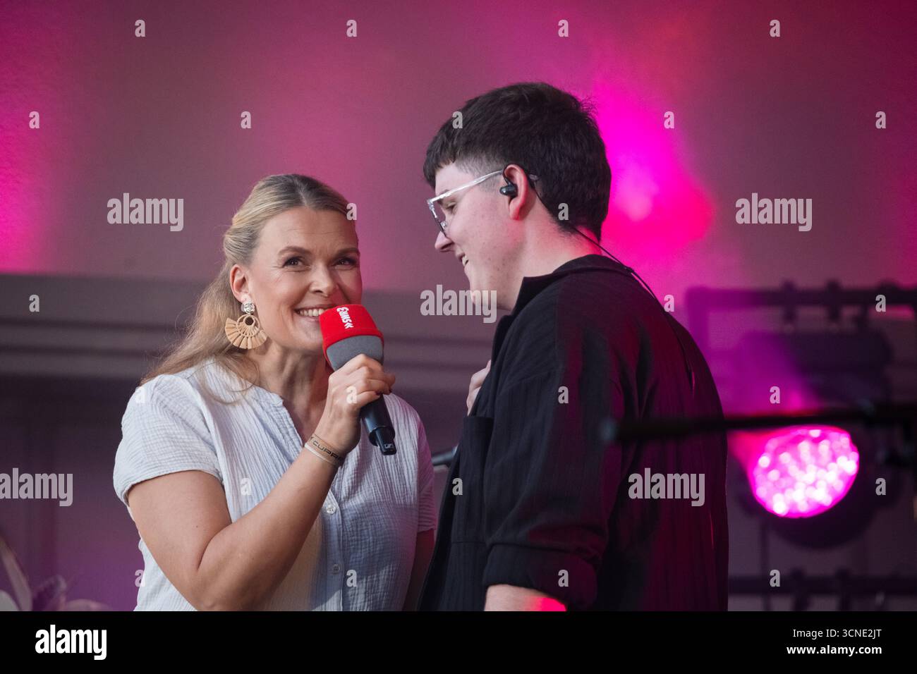 Baden-Baden, Germany, 20th September 2025 Radio presenter Daniela Hilpp ...