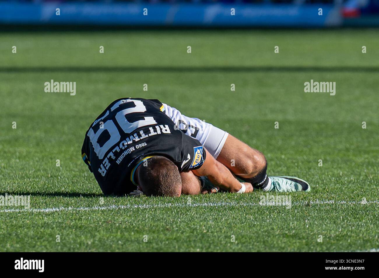 Muenchen, Deutschland. 20th Sep, 2025. Marvin Rittmueller (TSV 1860 ...