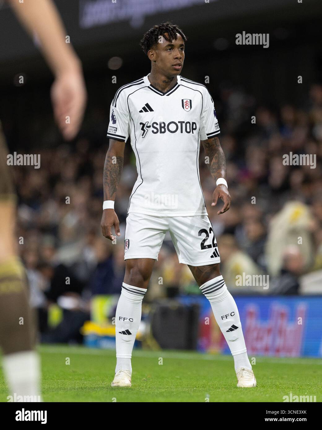 Kevin of Fulham during the Premier League match between Fulham and ...