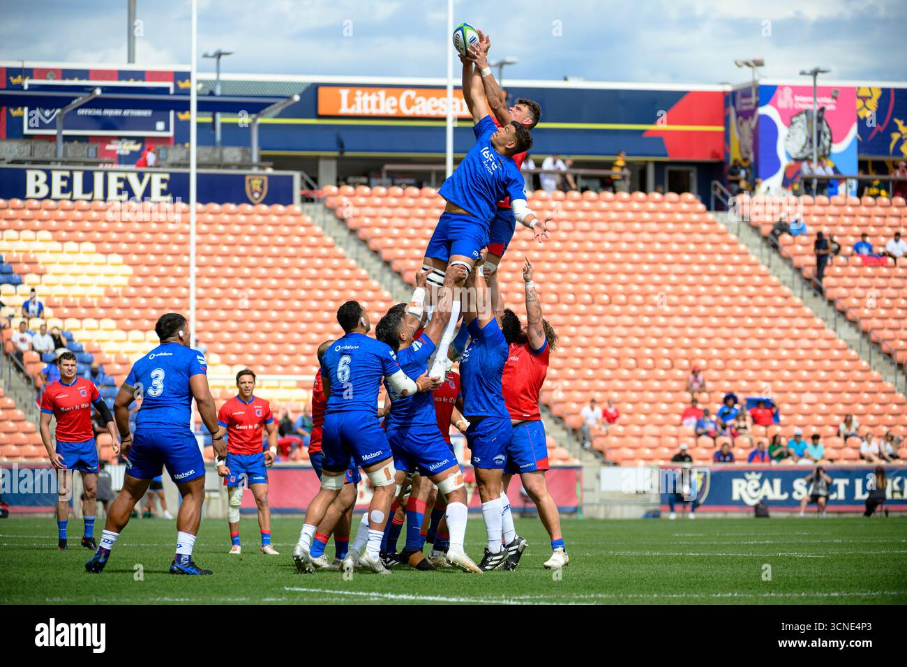 September 20, 2025, Sandy, Utah, USA: Samoa vs Chile - Menâ€™s Rugby ...