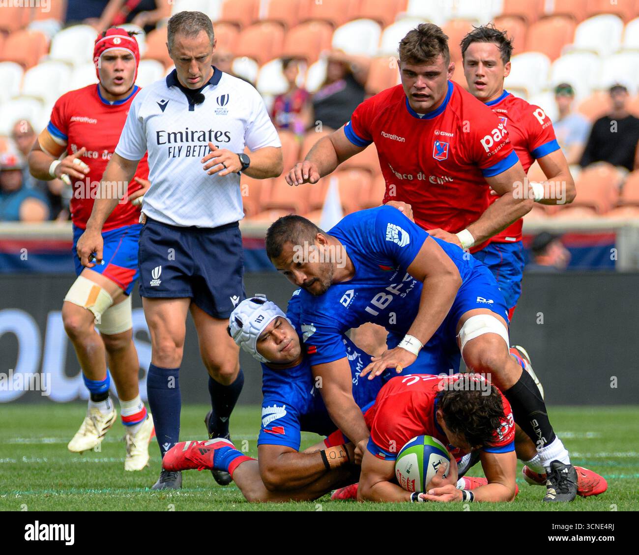 September 20, 2025, Sandy, Utah, USA: Samoa vs Chile - Menâ€™s Rugby ...