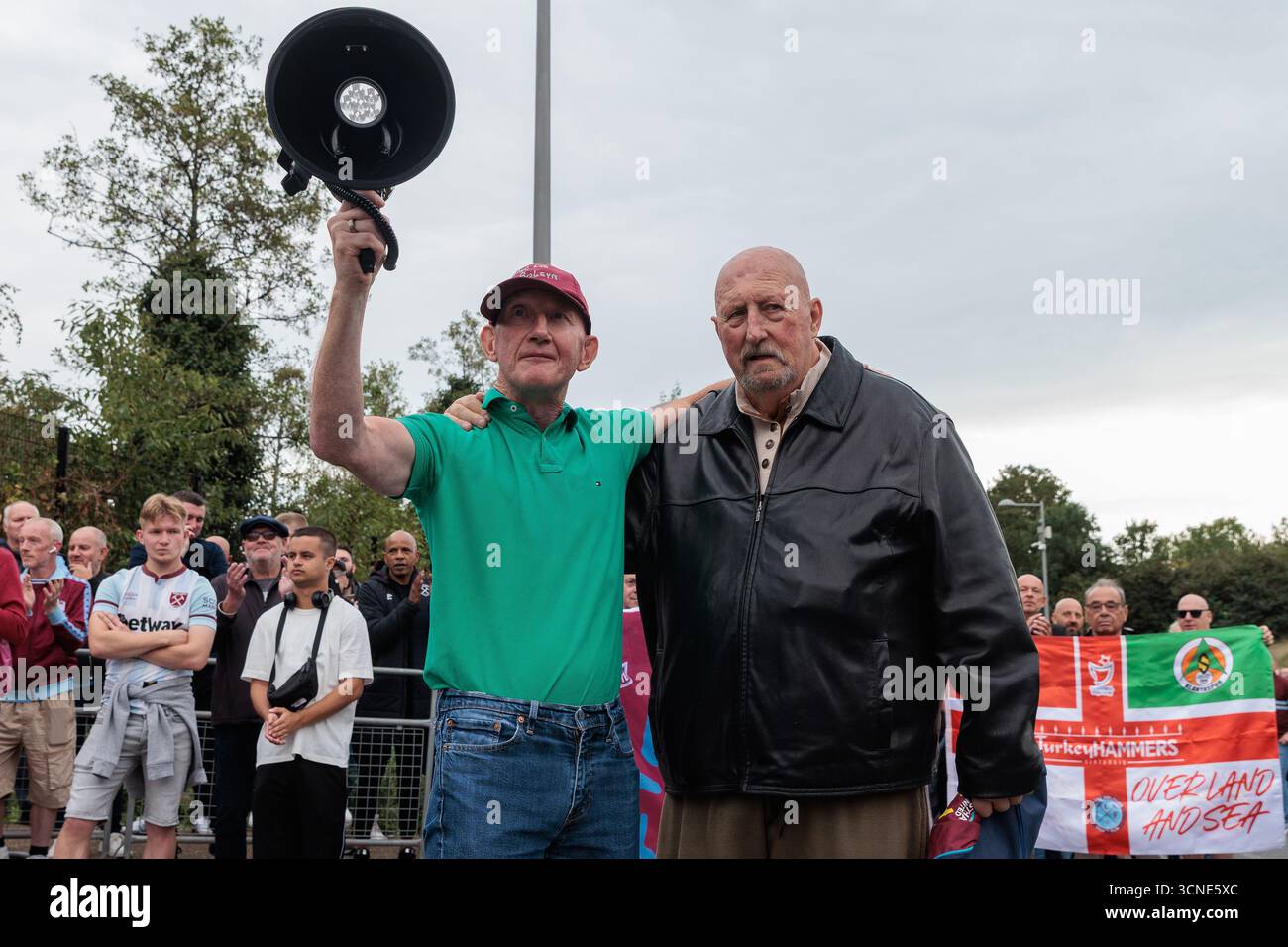 London, UK. 20th September, 2025. Paul Colborne (l), Chair of Hammers ...
