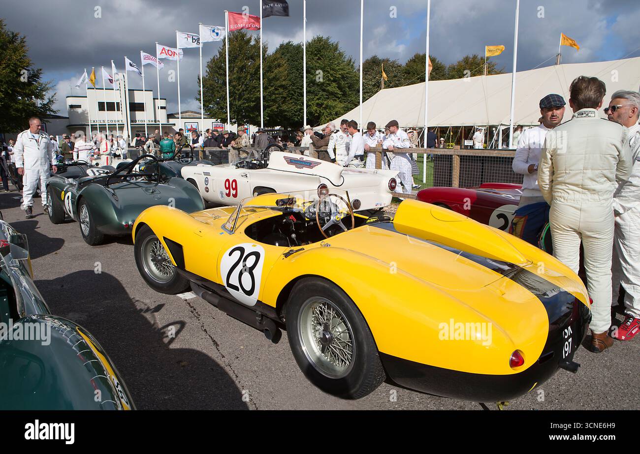 1957 Ferrari 500 TRC driven by David Cottingham / Scot Redding inThe ...