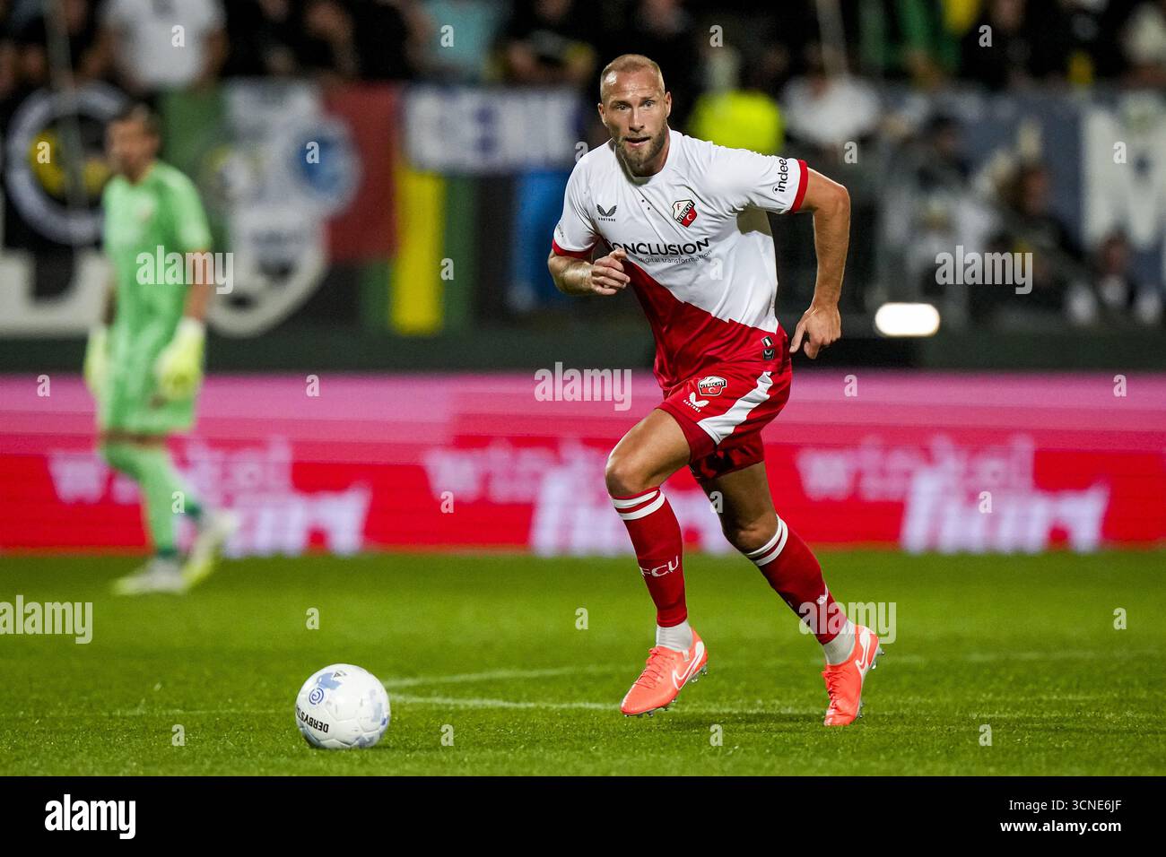 SITTARD - Mike van der Hoorn of FC Utrecht during the Dutch Eredivisie match between Fortuna ...