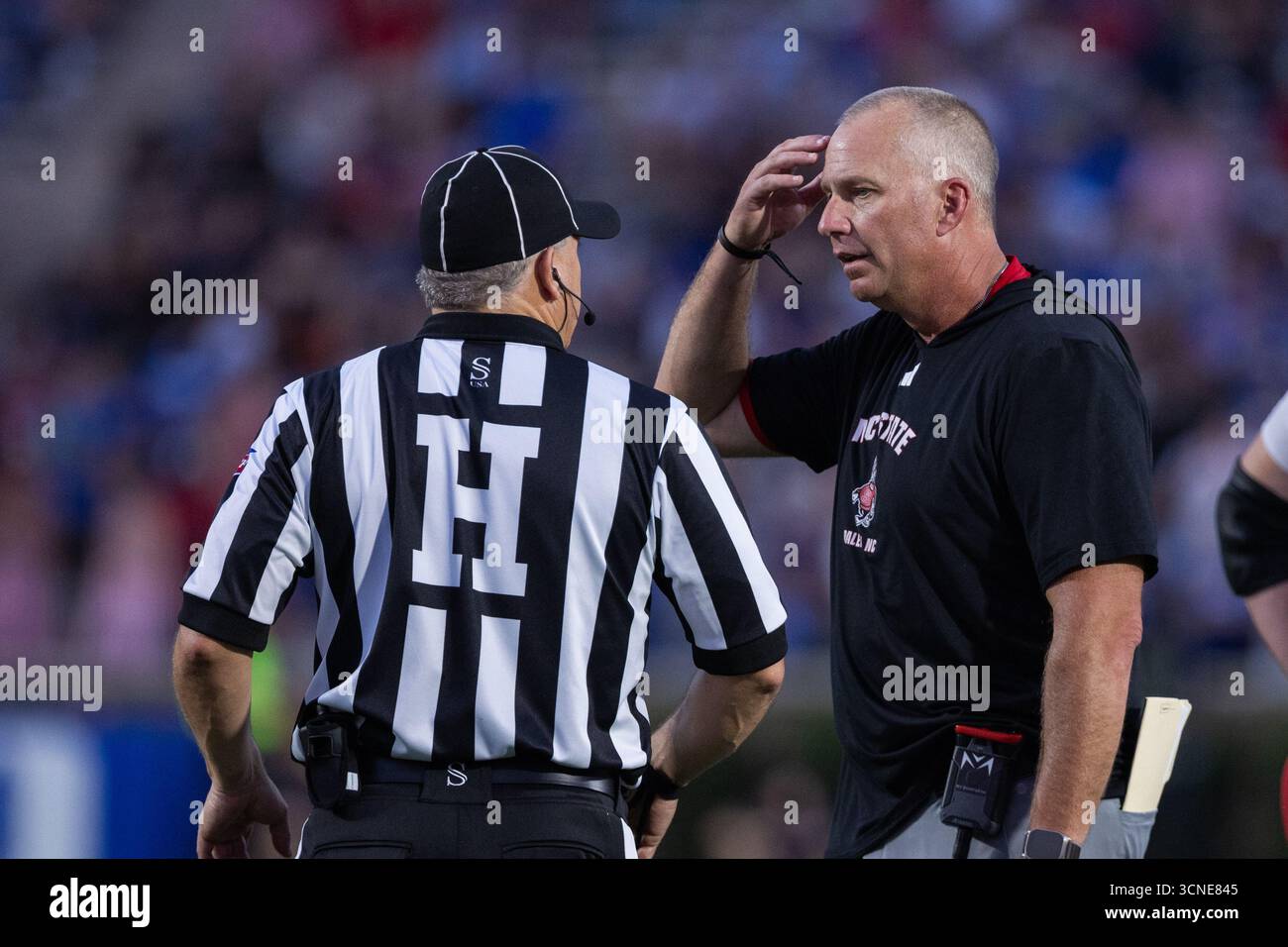 September 20, 2025: North Carolina State head coach Dave Doeren talks ...