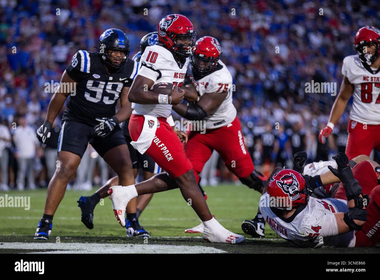 September 20, 2025: North Carolina State quarterback Will Wilson (10 ...