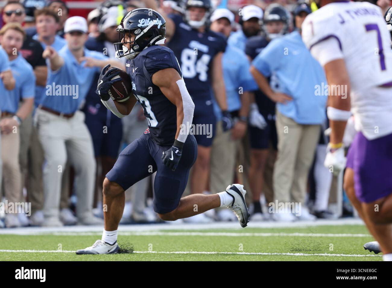 September 20, 2025: Liberty Flames running back Evan Dickens (23 ...